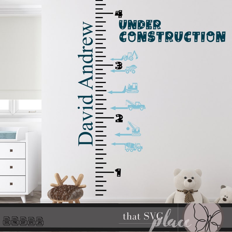 Growth Chart SVG Growth Chart Ruler Height Chart Cricut - Etsy Canada