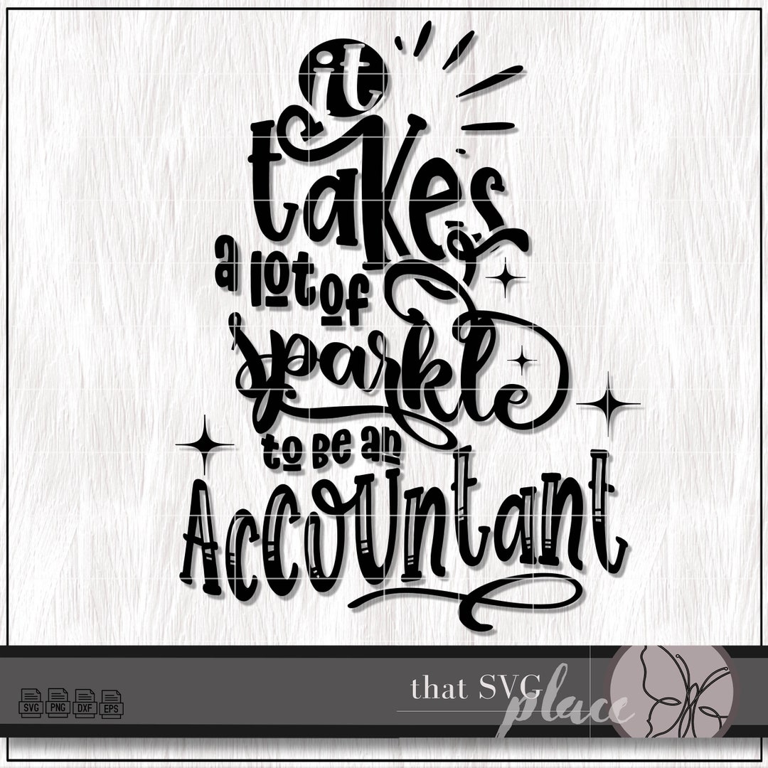 Accountant SVG, Sparkle SVG Png, Accounting Svg, School Bookkeeper Svg ...