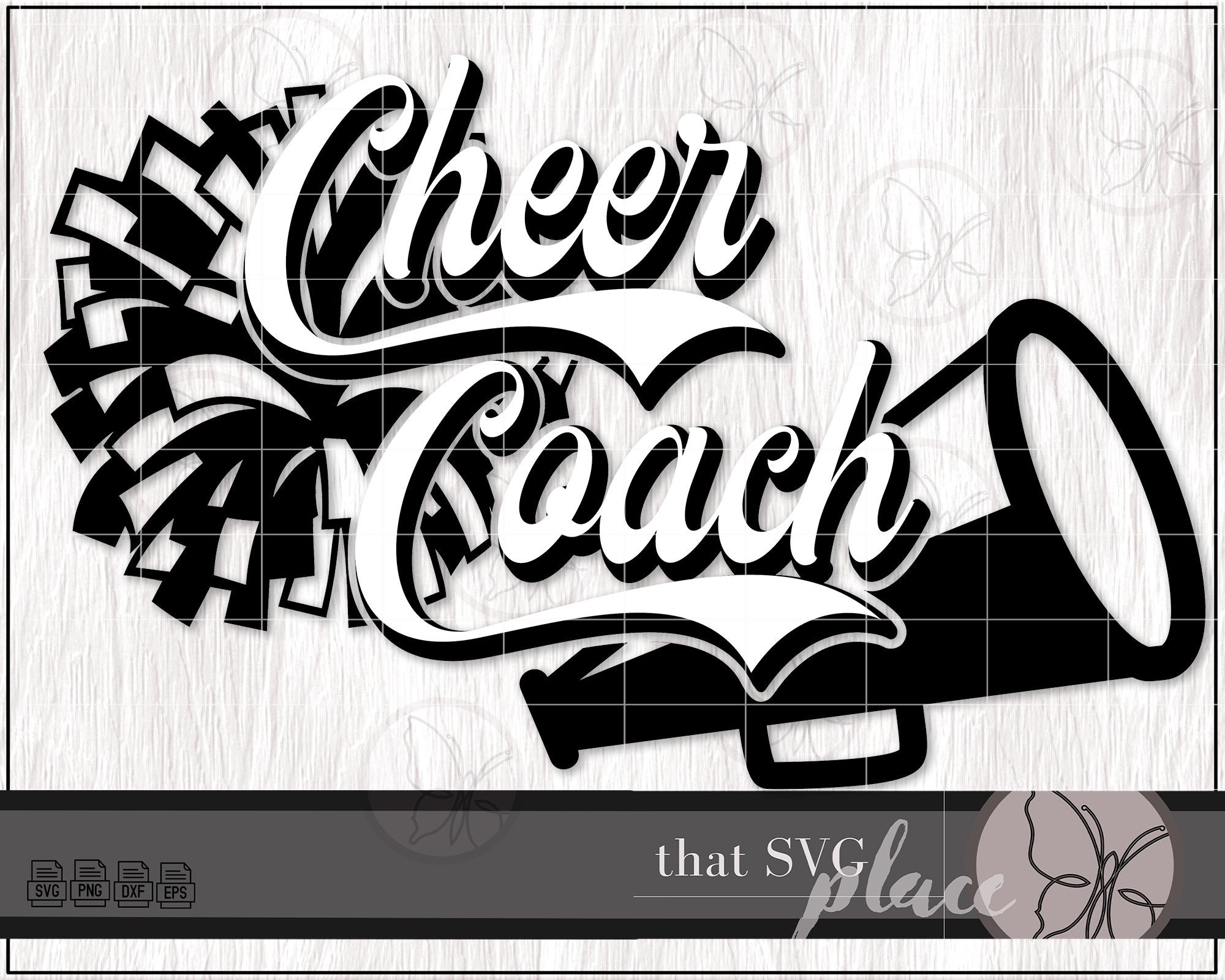 Cheer Coach SVG Cheerleader Svg Cheer Coach Shirt SVG - Etsy Canada