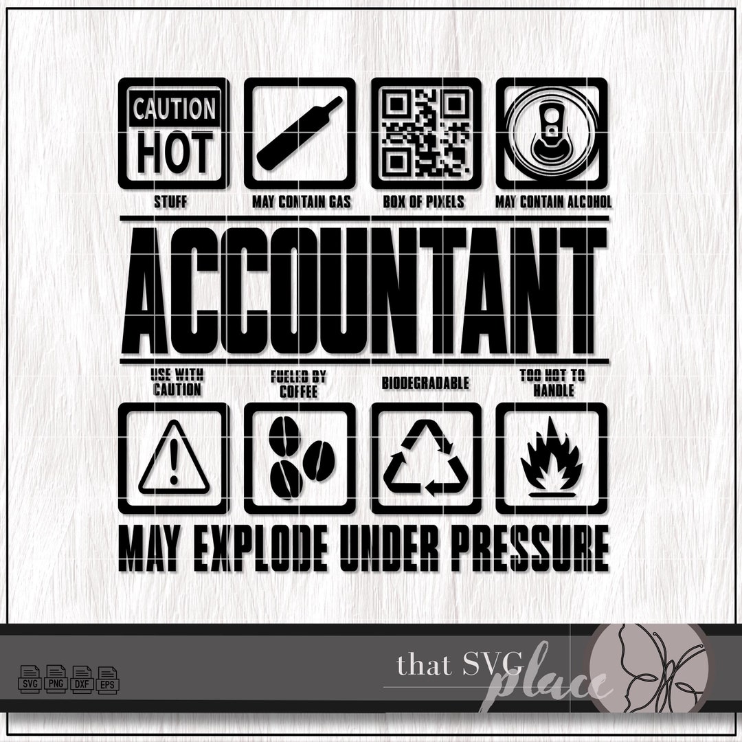 Accountant SVG PNG, Accounting Svg, School Bookkeeper Svg, CPA Svg ...