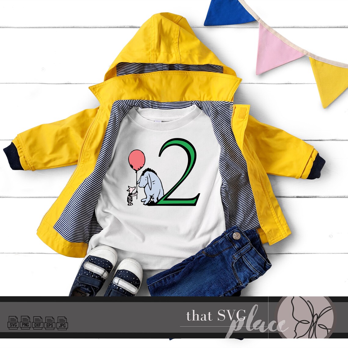 Classic Winnie the Pooh Numbers Clipart Piglet Tigger - Etsy