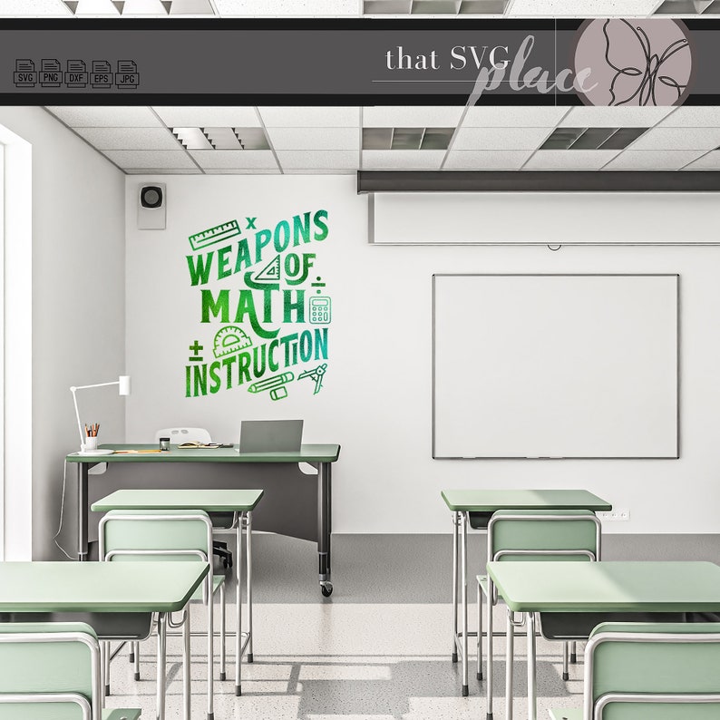 Math Classroom Decor Math Teacher SVG Math SVG Teacher SVG - Etsy