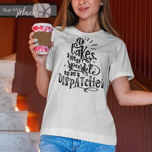 911 Dispatcher SVG, Sparkle SVG, Funny Dispatch Sublimation PNG Svg ...