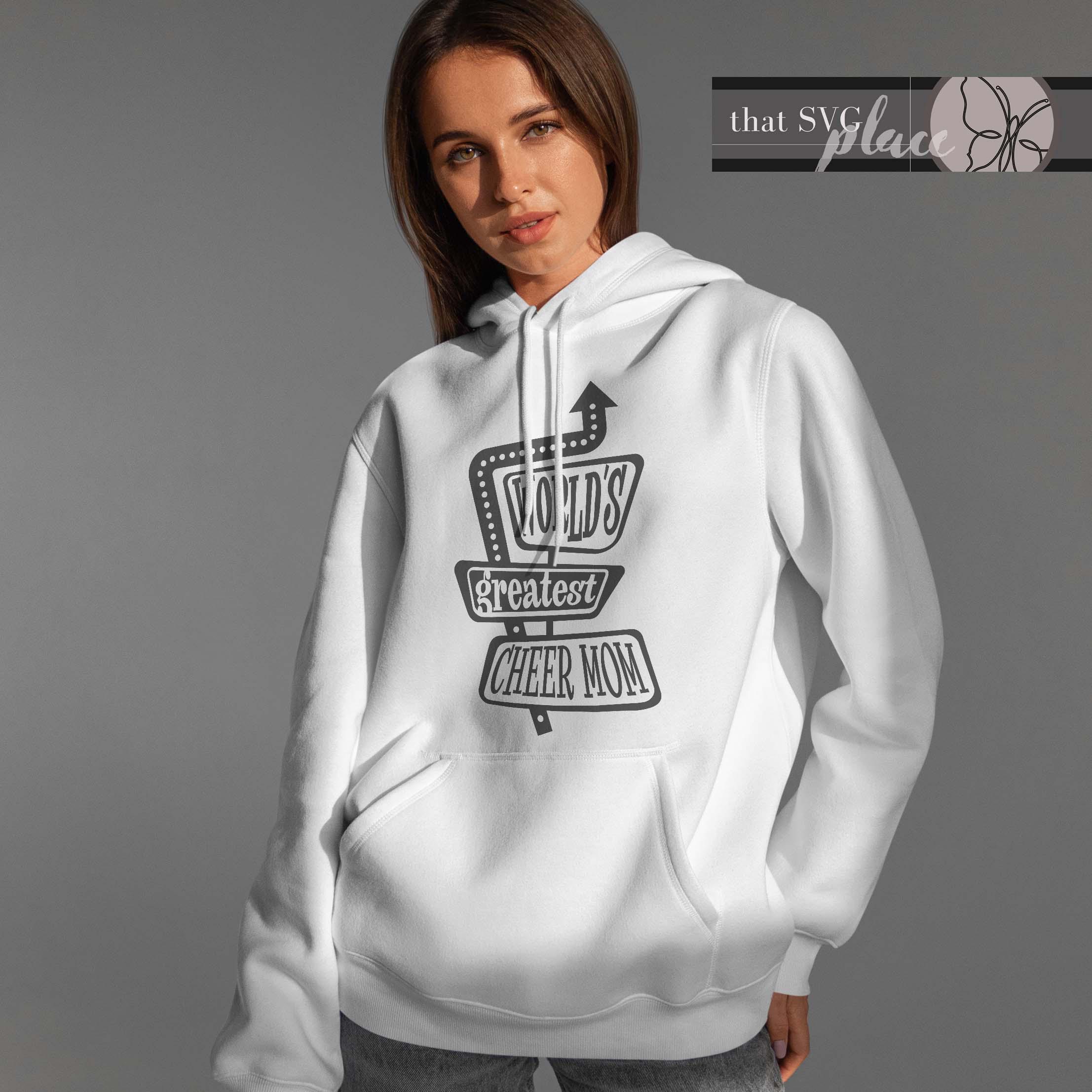 Cheer Mom SVG, Cheerleader SVG PNG Bundle #2, Senior Mom Cheerleading ...