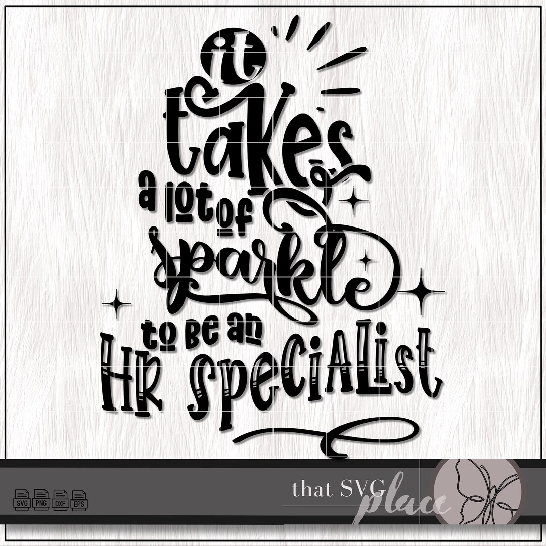 HR SVG, Sparkle SVG, Human Resources Svg Png, Funny Hr Svg for Hr ...
