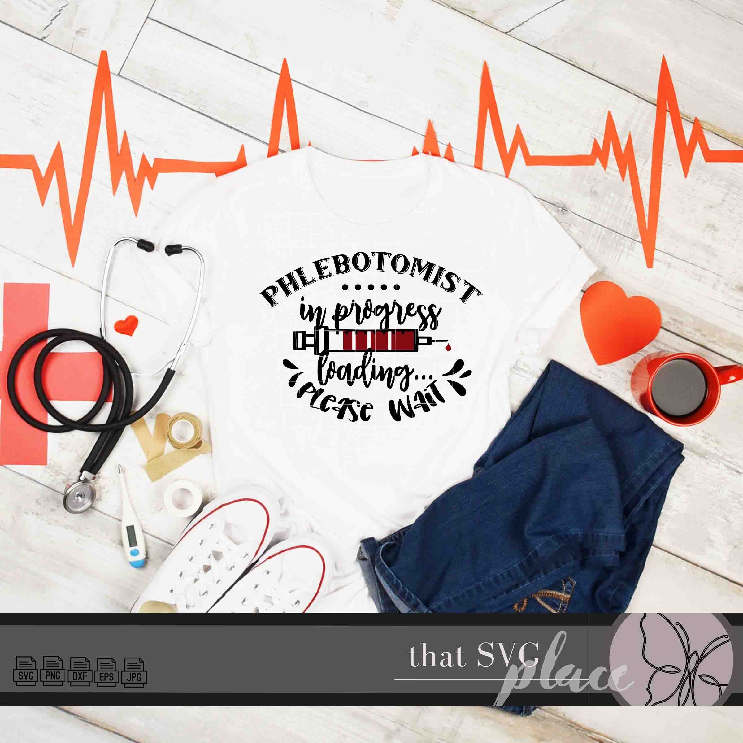 Phlebotomist SVG Phlebotomy SVG MLT Svg Syringe Svg Lab - Etsy