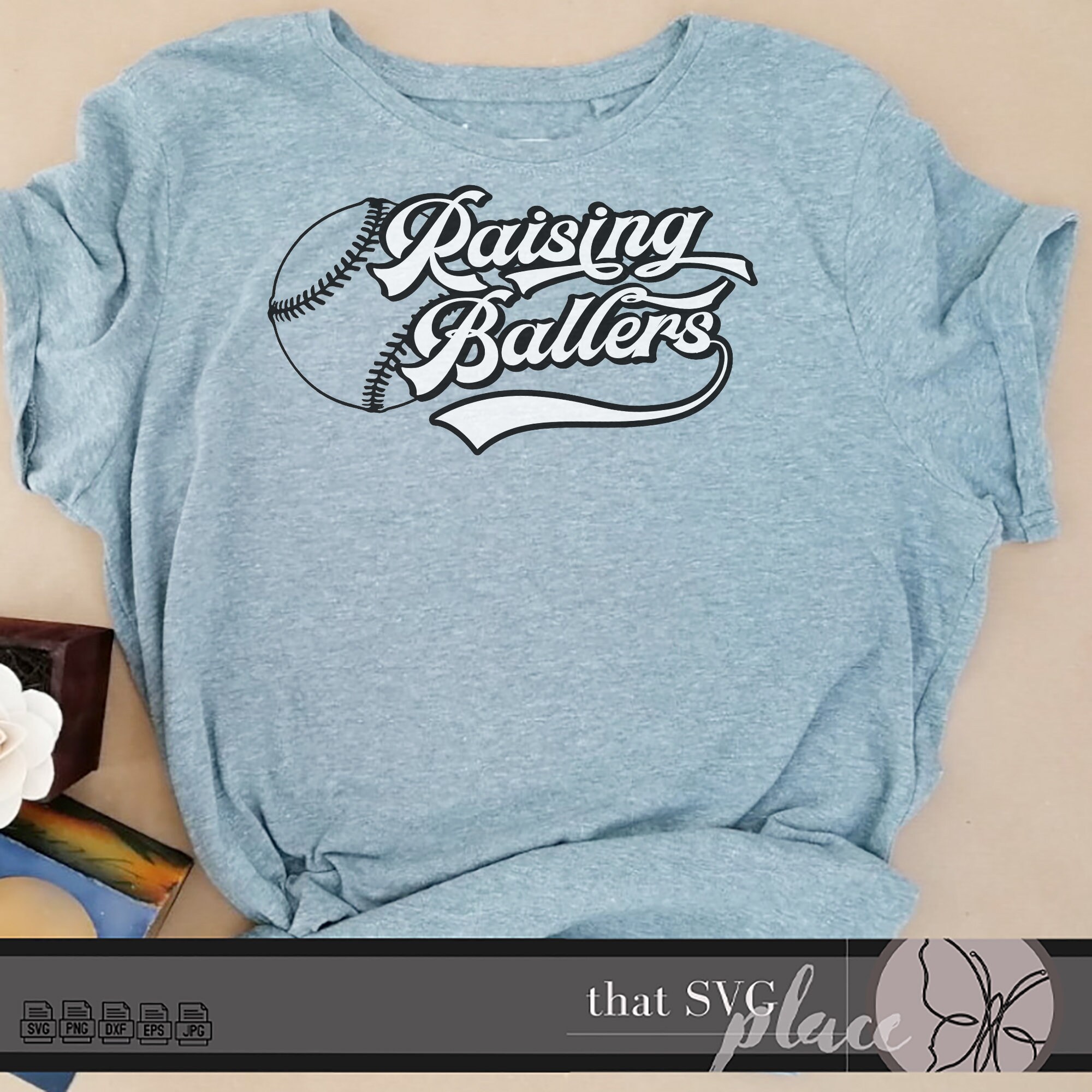 Raising Ballers SVG Cut File Cricut Silhouette Digital - Etsy