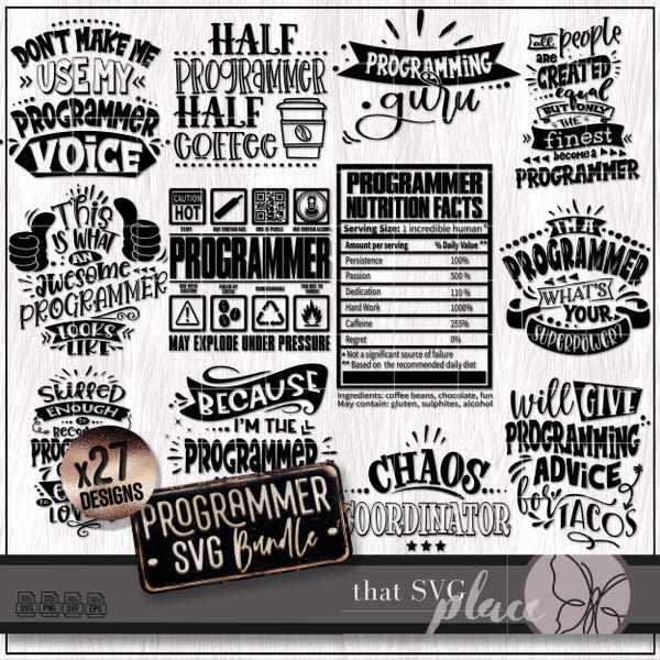 Png Files Programmer - Etsy UK