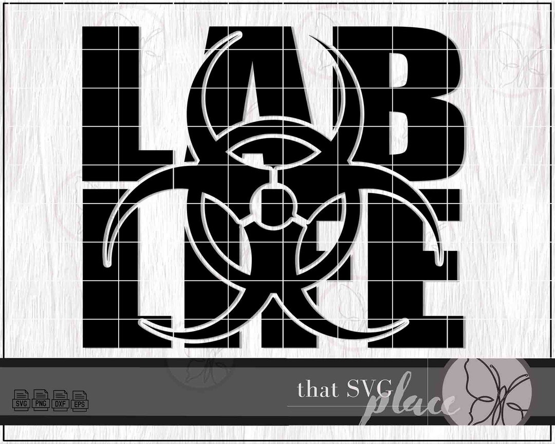 Lab Tech Life Medical Laboratory Technologist Technician SVG PNG DXF ...