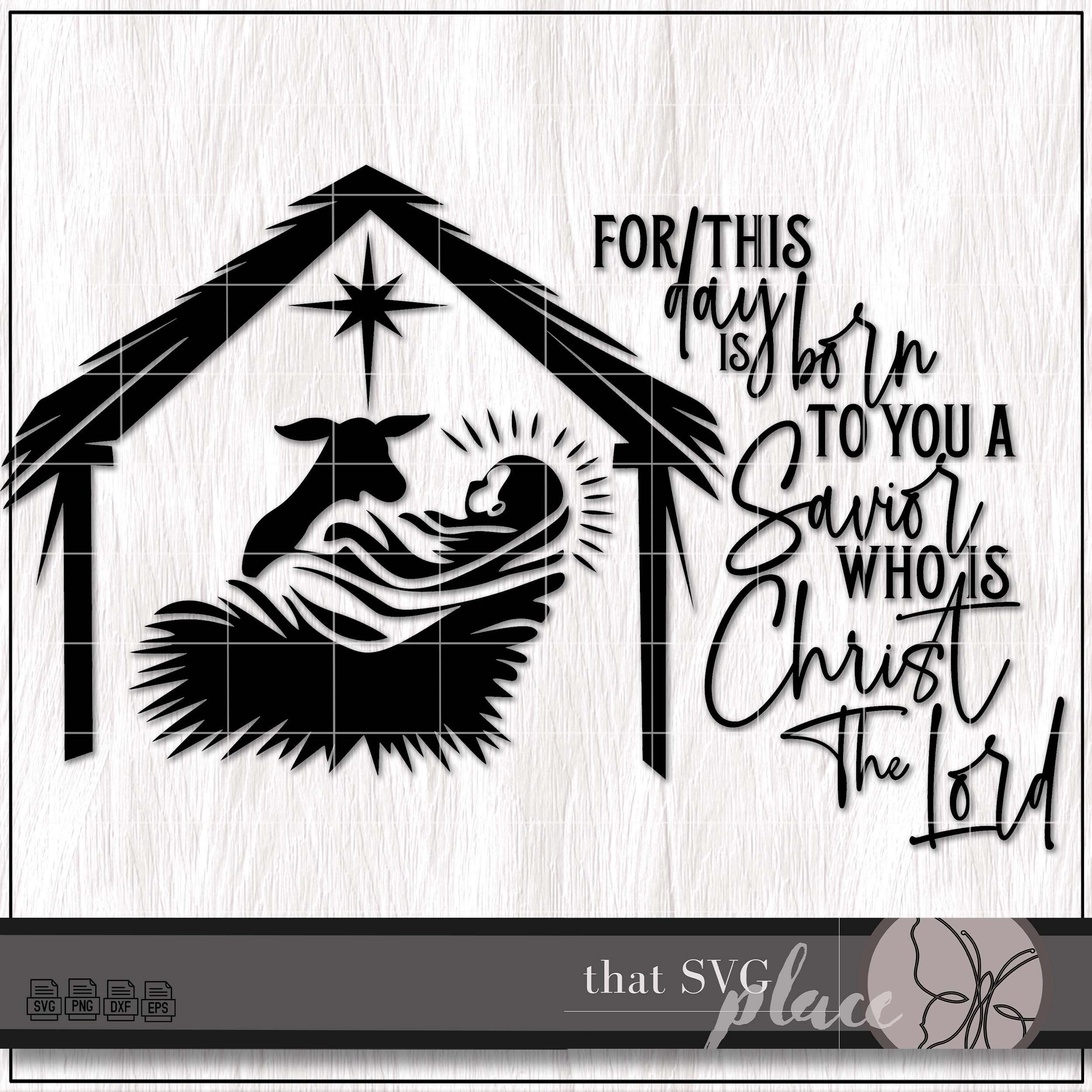 Krippe SVG, Baby Jesus Maria Joseph SVG PNG Clipart, Christlich ...