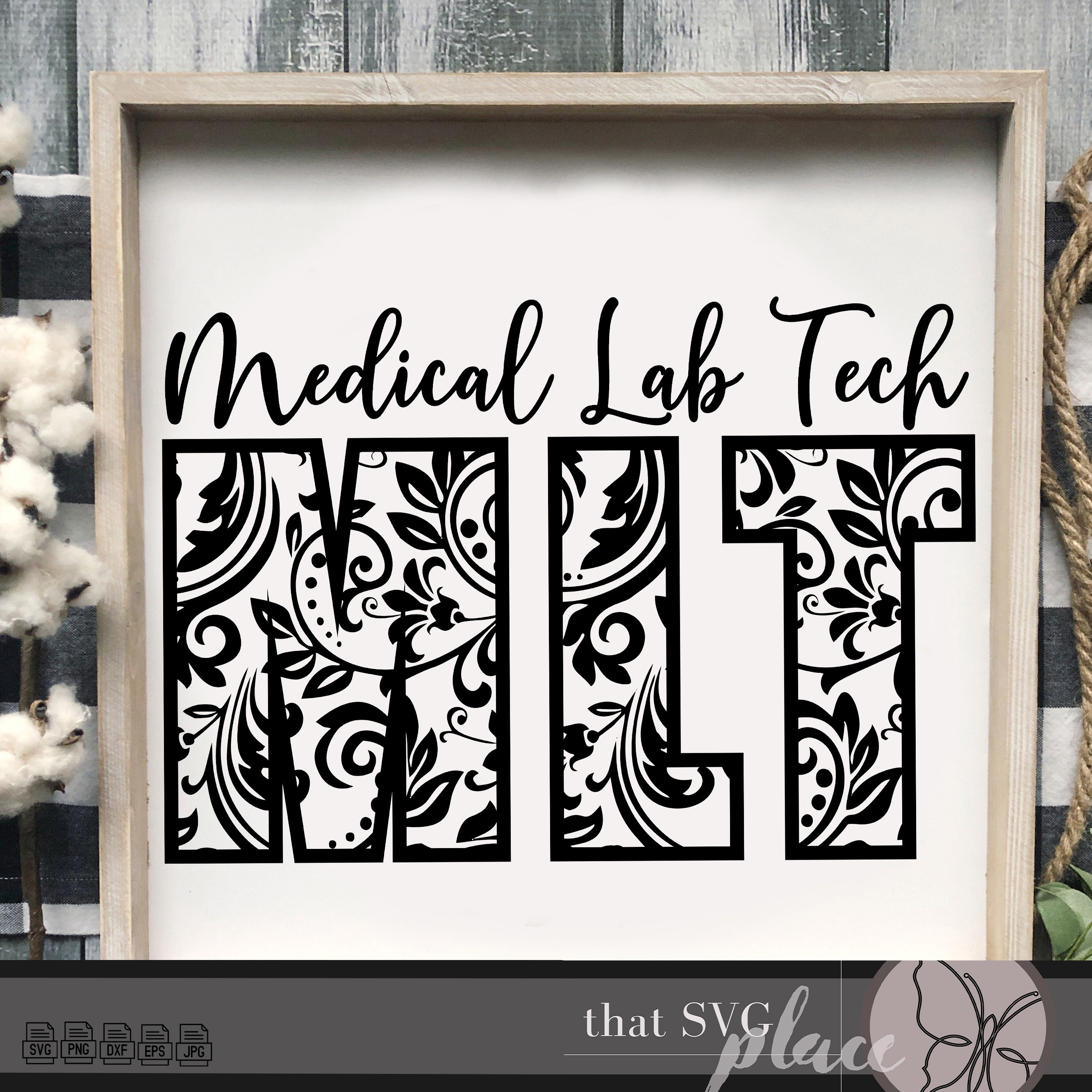 Lab Tech SVG MLT SVG Laboratory Technologist Svg Eps Png - Etsy