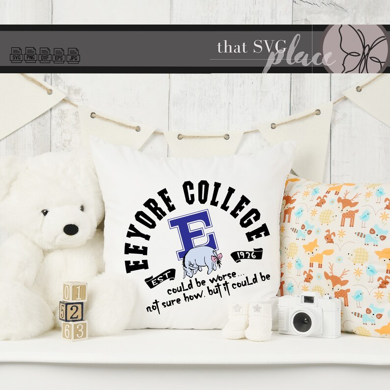 Eeyore SVG Classic Winnie the Pooh SVG Winnie-the-pooh SVG - Etsy