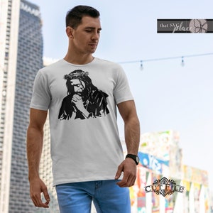 Jesus Face SVG, Crown of Thorns SVG, Faith SVG, Christ Svg, Christian ...