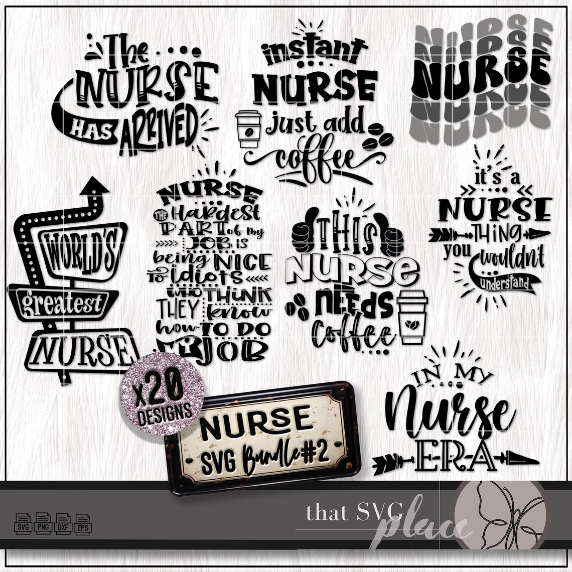 Nurse SVG, RN SVG Bundle #2, Nursing Instructor Svg Png, Nursing ...