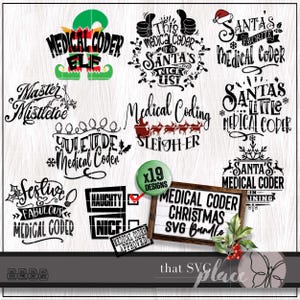 Medical Coder SVG, Christmas SVG Bundle, Shirt SVG Png, Appreciation ...