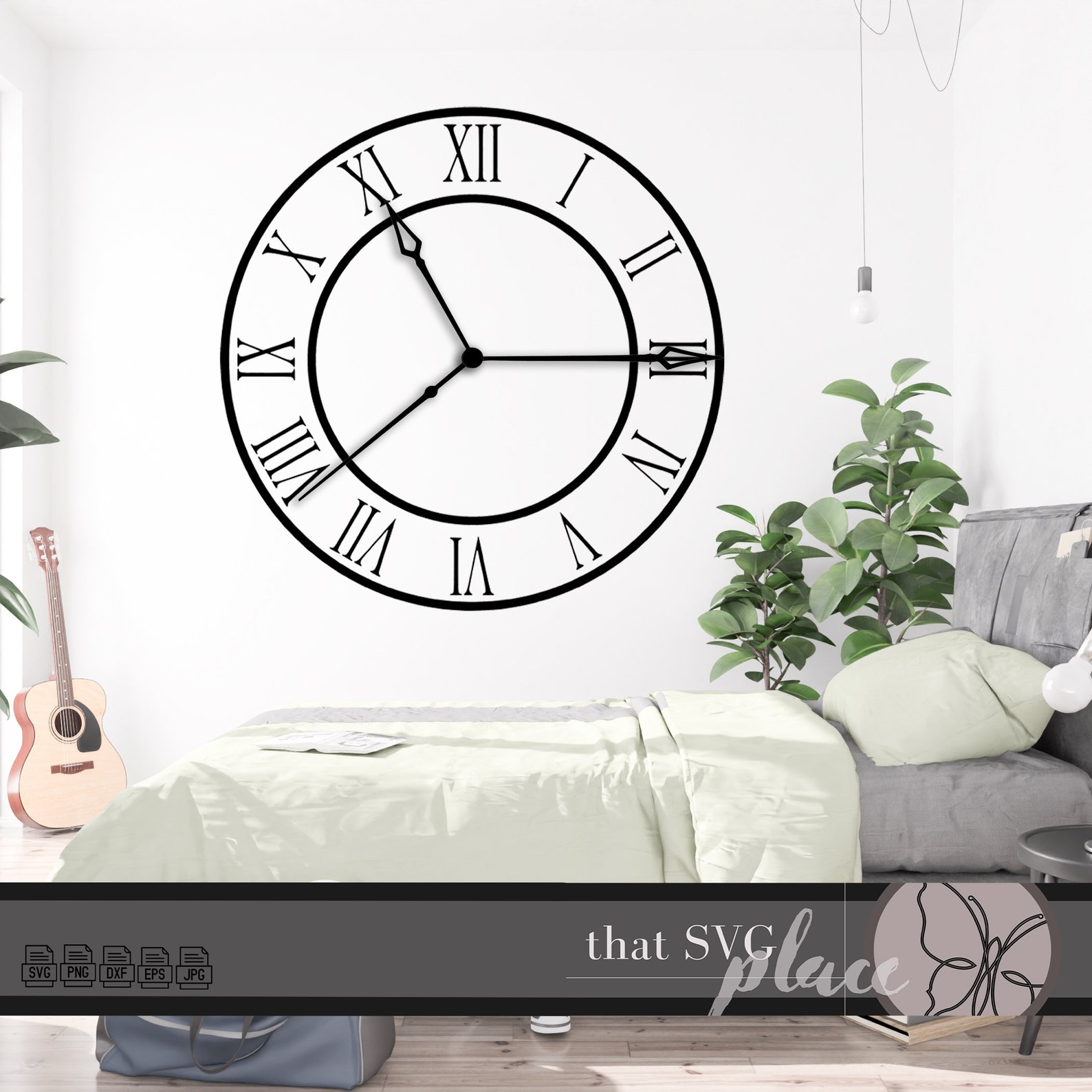 Clock Face SVG Clock SVG Roman Numerals SVG Wall Clock Svg - Etsy Canada