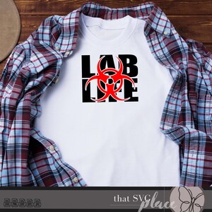 Lab Tech Life Medical Laboratory Technologist Technician SVG PNG DXF ...
