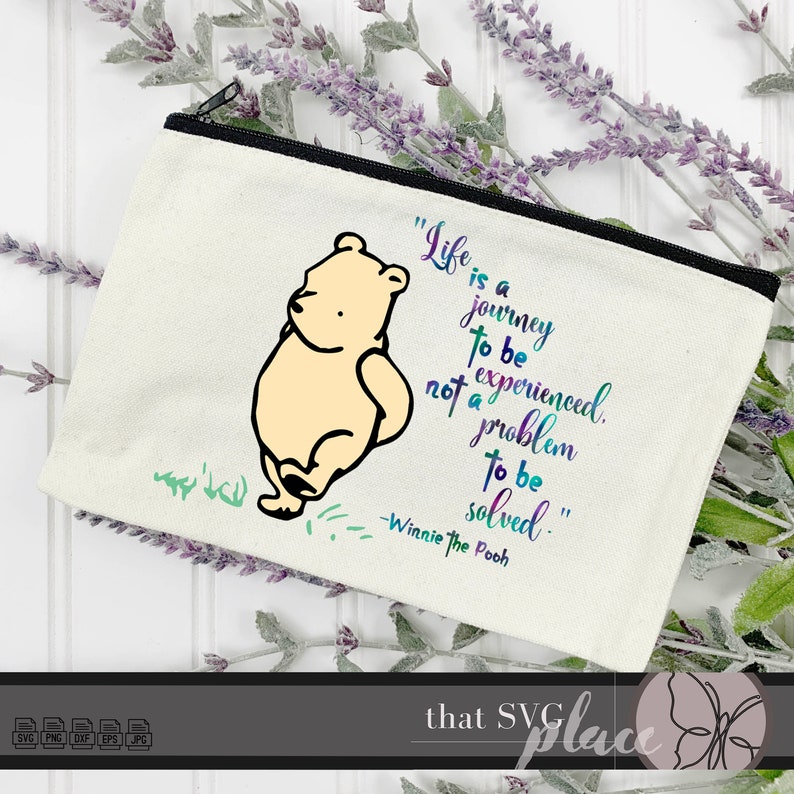 Winnie-the-pooh SVG Pooh Bear SVG AA Milne Quote Cricut - Etsy Canada
