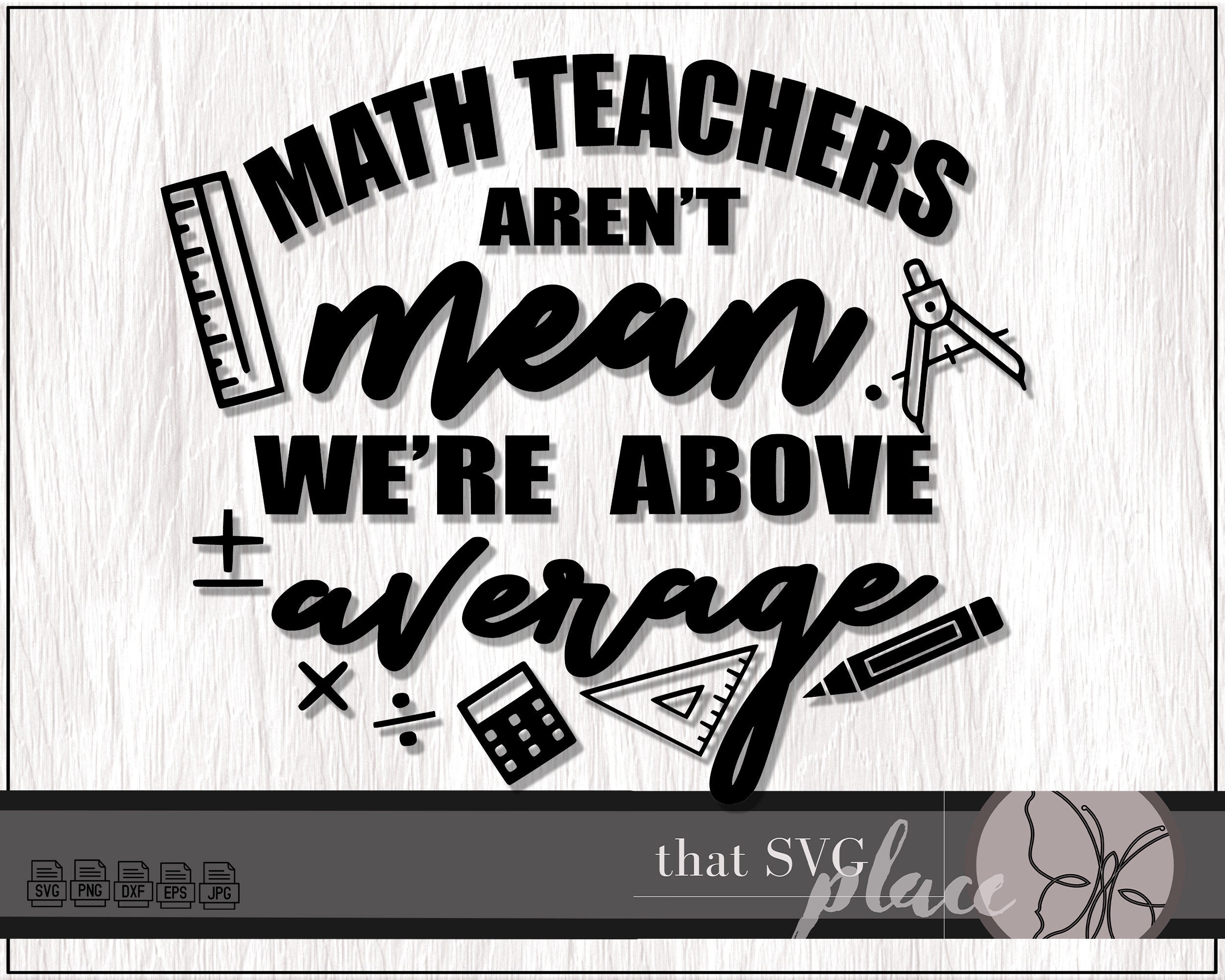 Math Classroom Decor SVG Math SVG Math Teacher SVG Math - Etsy