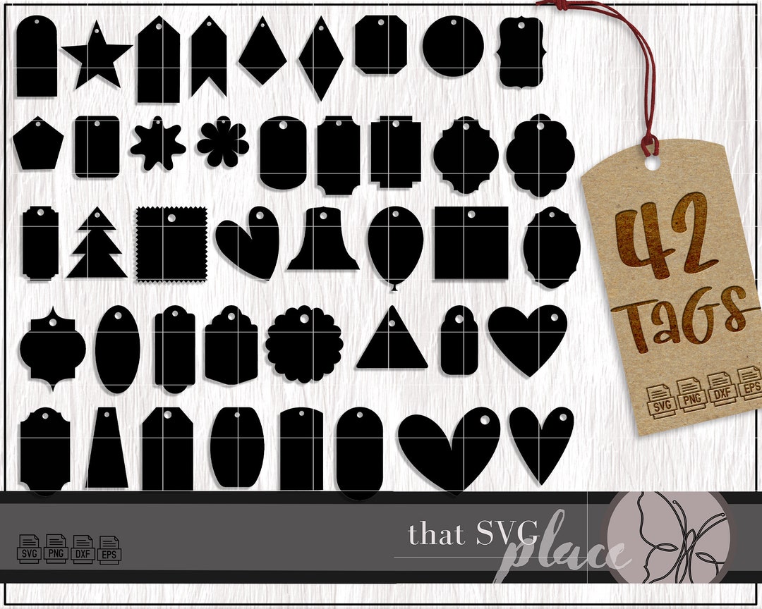 Luggage Tag SVG, Backpack Tag SVG, Gift Tag SVG, Bag Tag Svg, Cricut ...
