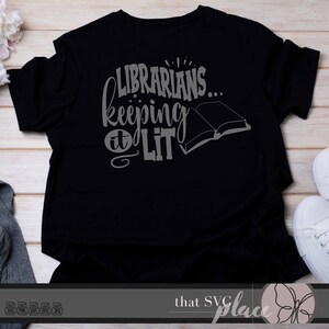 Librarian SVG PNG Bundle, Library SVG, School Librarian Svg, Funny Book ...