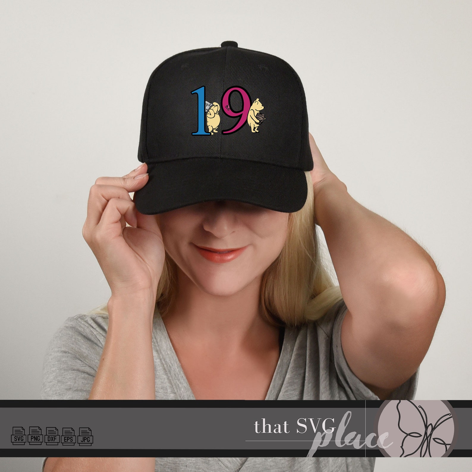 Classic Winnie the Pooh Numbers Clipart Piglet Tigger - Etsy