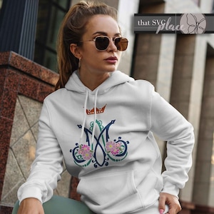 Virgin Mary SVG, Auspice Maria SVG, Mother Mary of God SVG, Marian ...