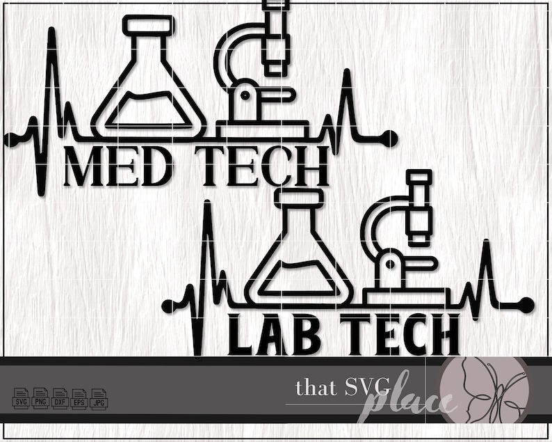 MLT SVG Med Tech SVG Lab Tech Svg Laboratory Technologist - Etsy New ...