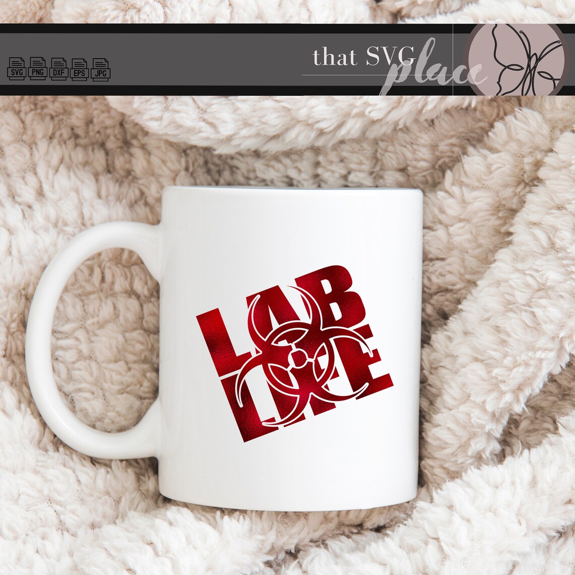 Lab Tech Life Medical Laboratory Technologist Technician SVG PNG DXF ...