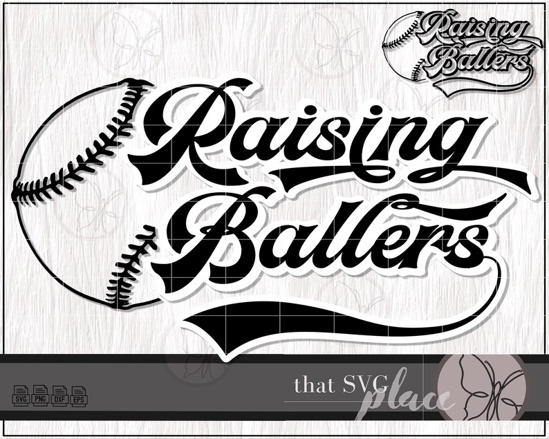 Raising Ballers SVG Cut File Cricut Silhouette Digital - Etsy