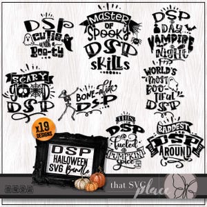 DSP SVG, Halloween Png Bundle, PSW Svg, Direct Support Professional Svg ...