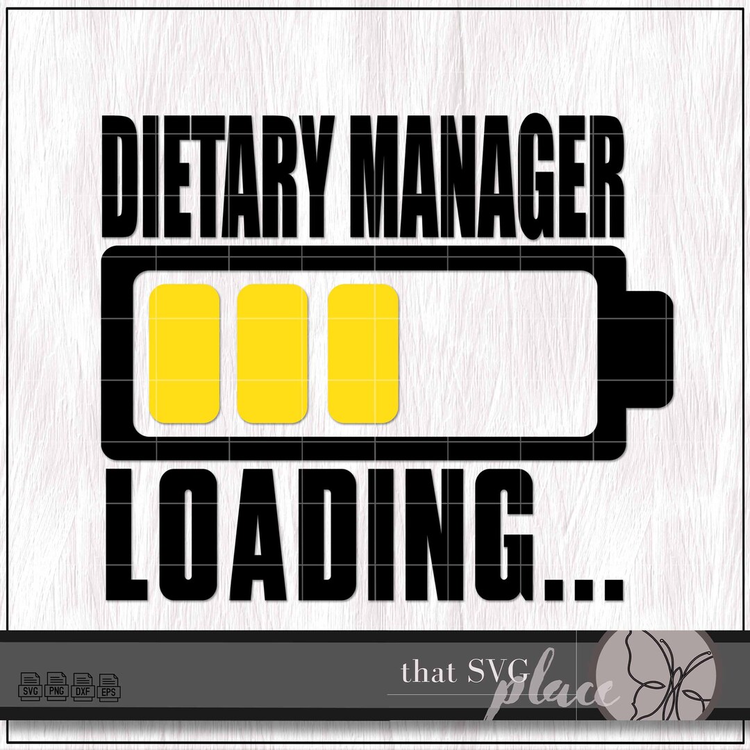 Dietary Manager SVG, Dietary PNG, Registered Dietitian Svg ...