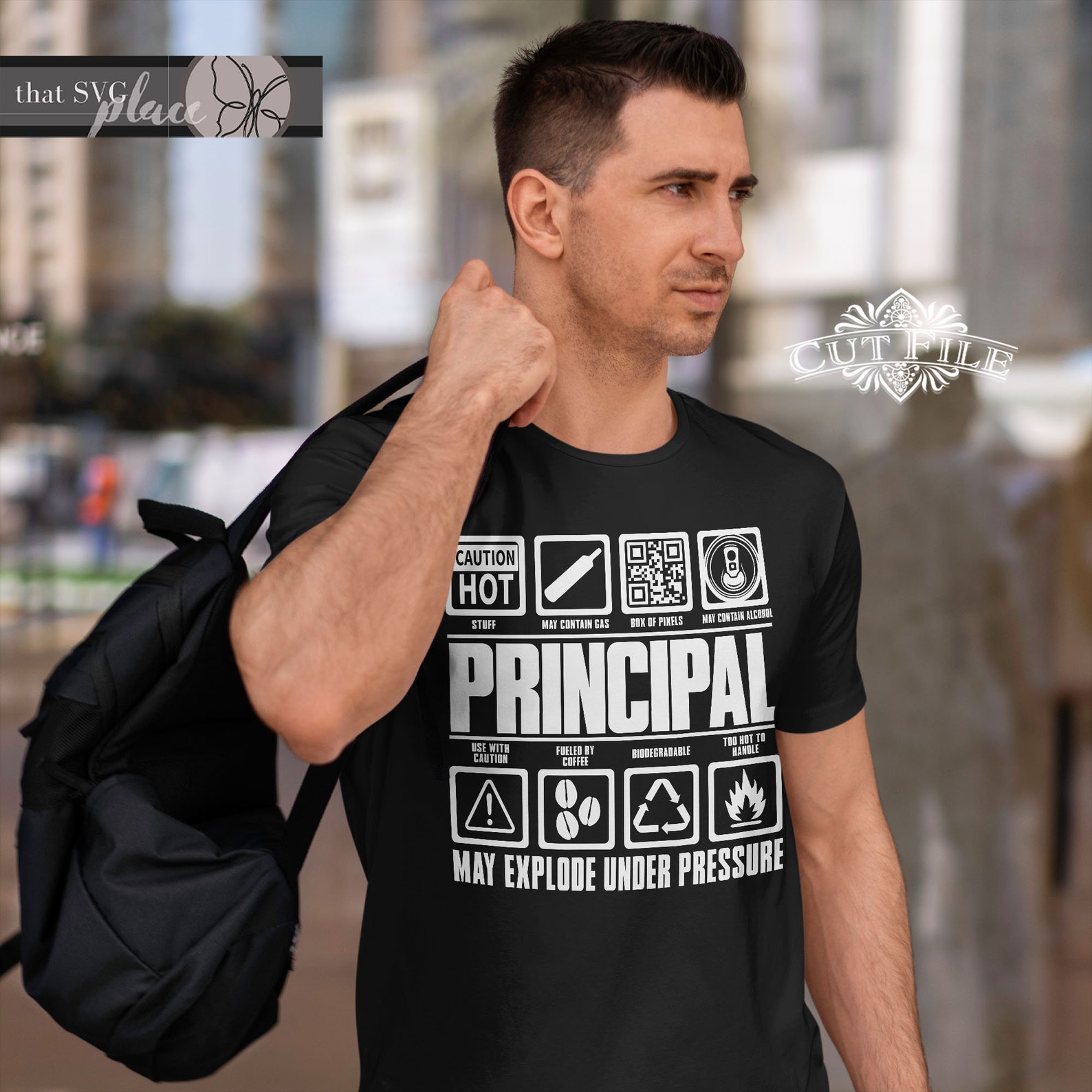 Principal SVG PNG Bundle, Funny School Headmaster SVG, Educator ...
