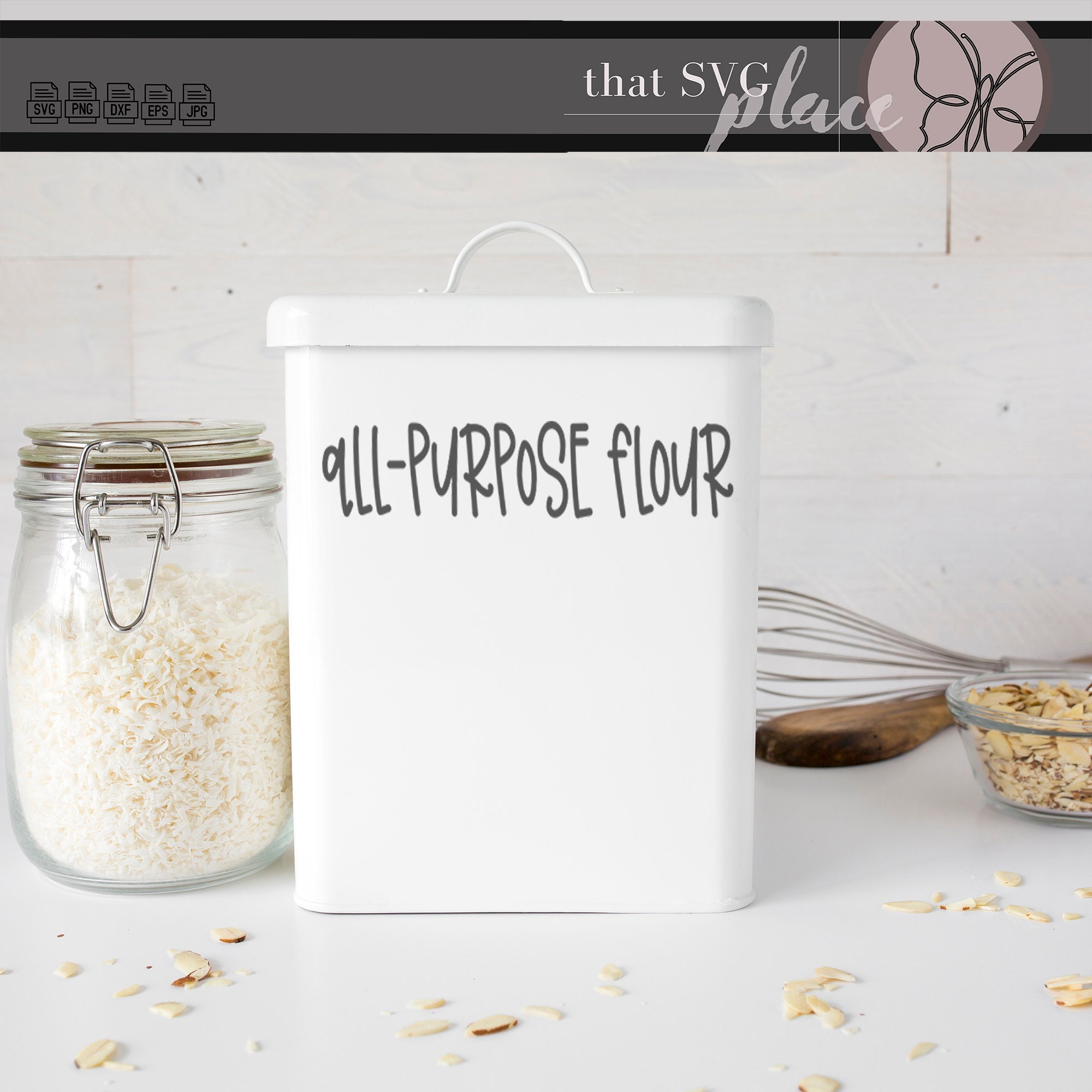 Canister Labels SVG Pantry Labels SVG Spice Labels SVG - Etsy Canada