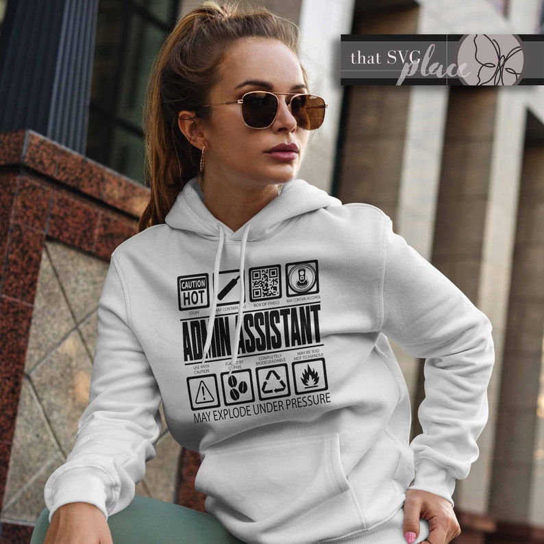 Secretary SVG, Admin Assistant SVG PNG Bundle, Funny School Office ...