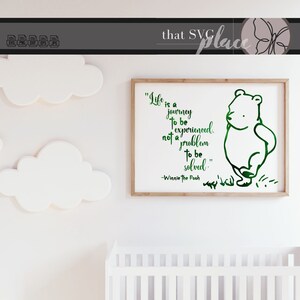 Winnie-the-pooh SVG, Pooh Bear SVG, AA Milne Quote, Cricut Silhouette ...