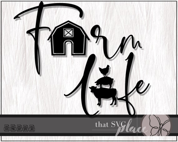 Farm Life SVG Farm SVG Farmhouse SVG Farm Animal Svg - Etsy