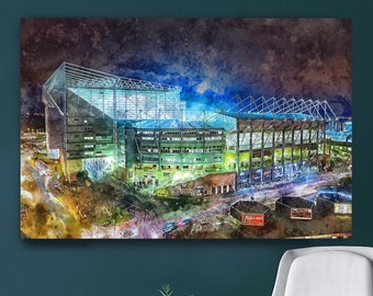 Newcastle United Canvas - Etsy