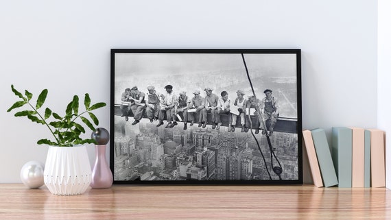 Lunch Atop a Skyscraper Iconic Photo 1932 Rockefeller - Etsy Australia