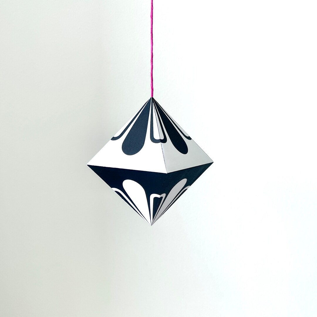 Mobile Trailer Double Pyramid Drops I Handicraft Template With ...