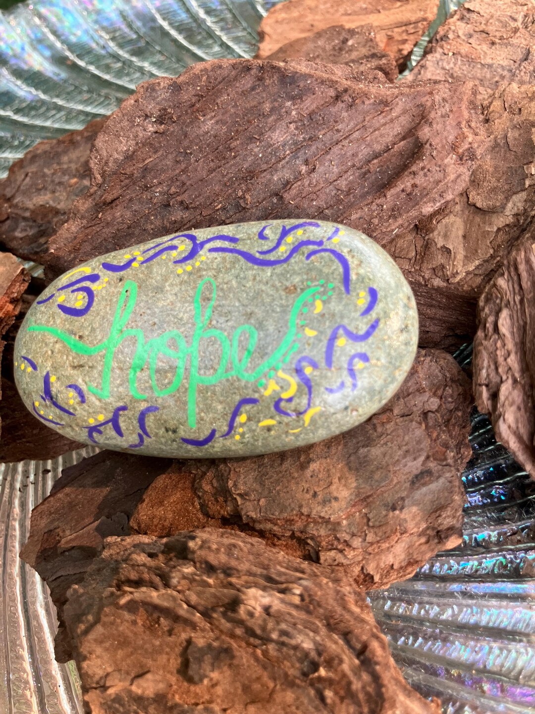 River Stone Rocks or Slate HAND PAINTED. Original Designs. Rocks, Slate ...