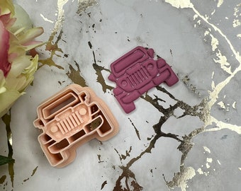 Jeep Clay Cutter Polymer Clay Shape Cutter Embossing Cutter earring ...