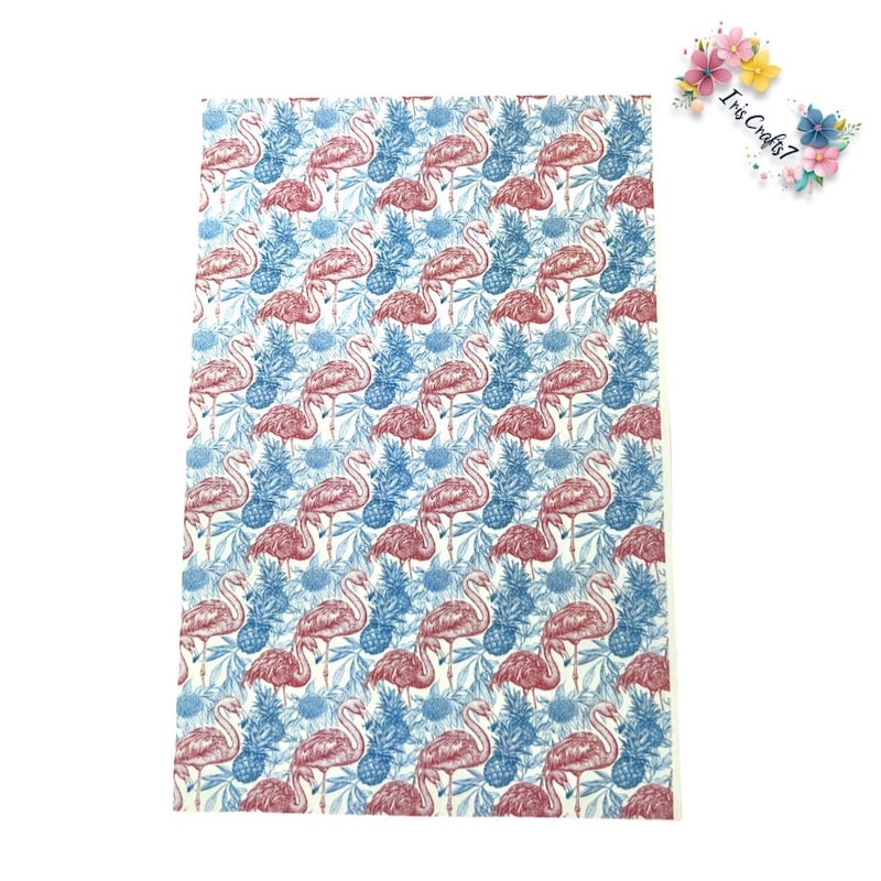 Flamingo Transfer Sheet - Etsy UK