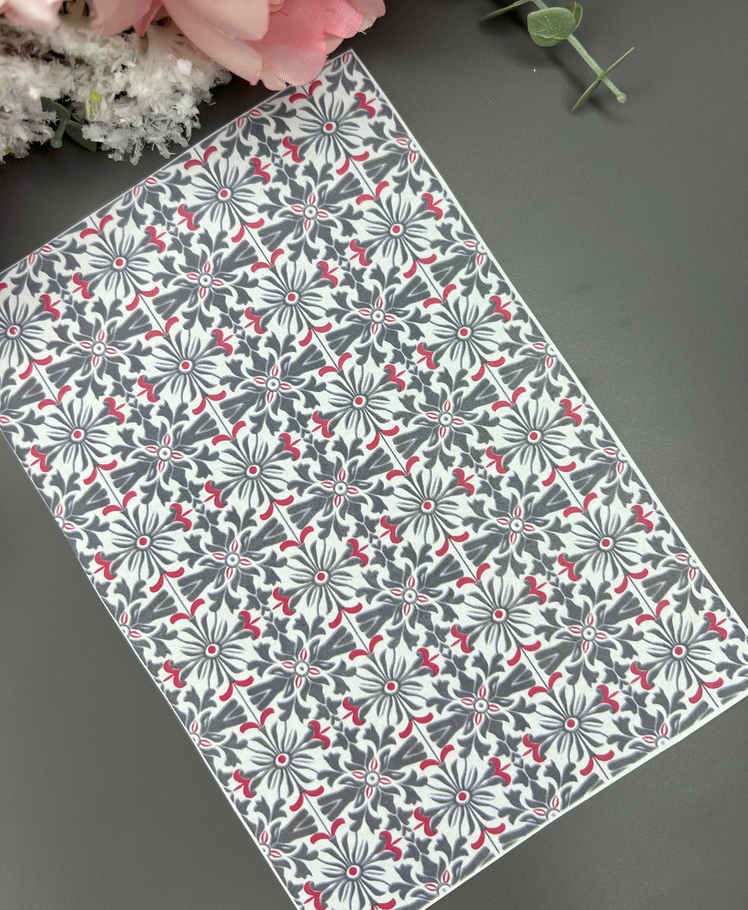 Tile Image Transfer Paper_ Clay Tools_ Earring Making_ Magic Transfer ...