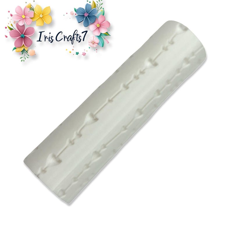 Heart Lines Texture Roller Polymer Clay Valentine Earrings Tool - Etsy ...