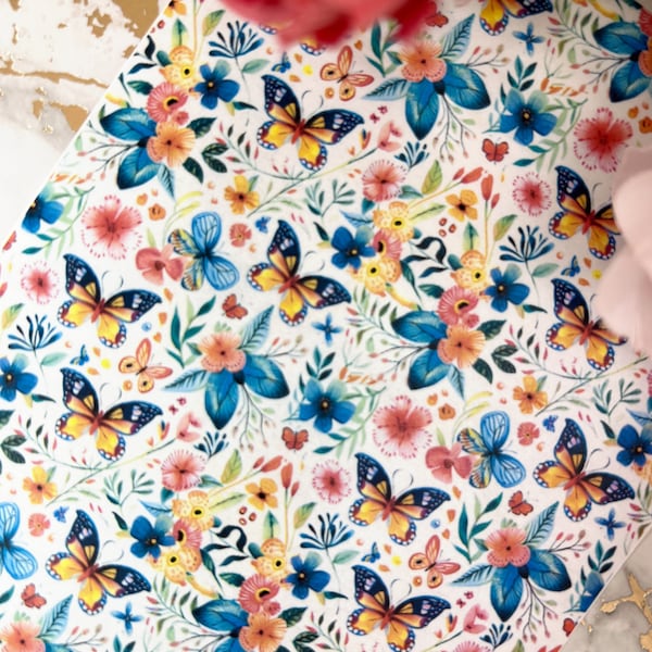 Butterfly Transfer - Etsy