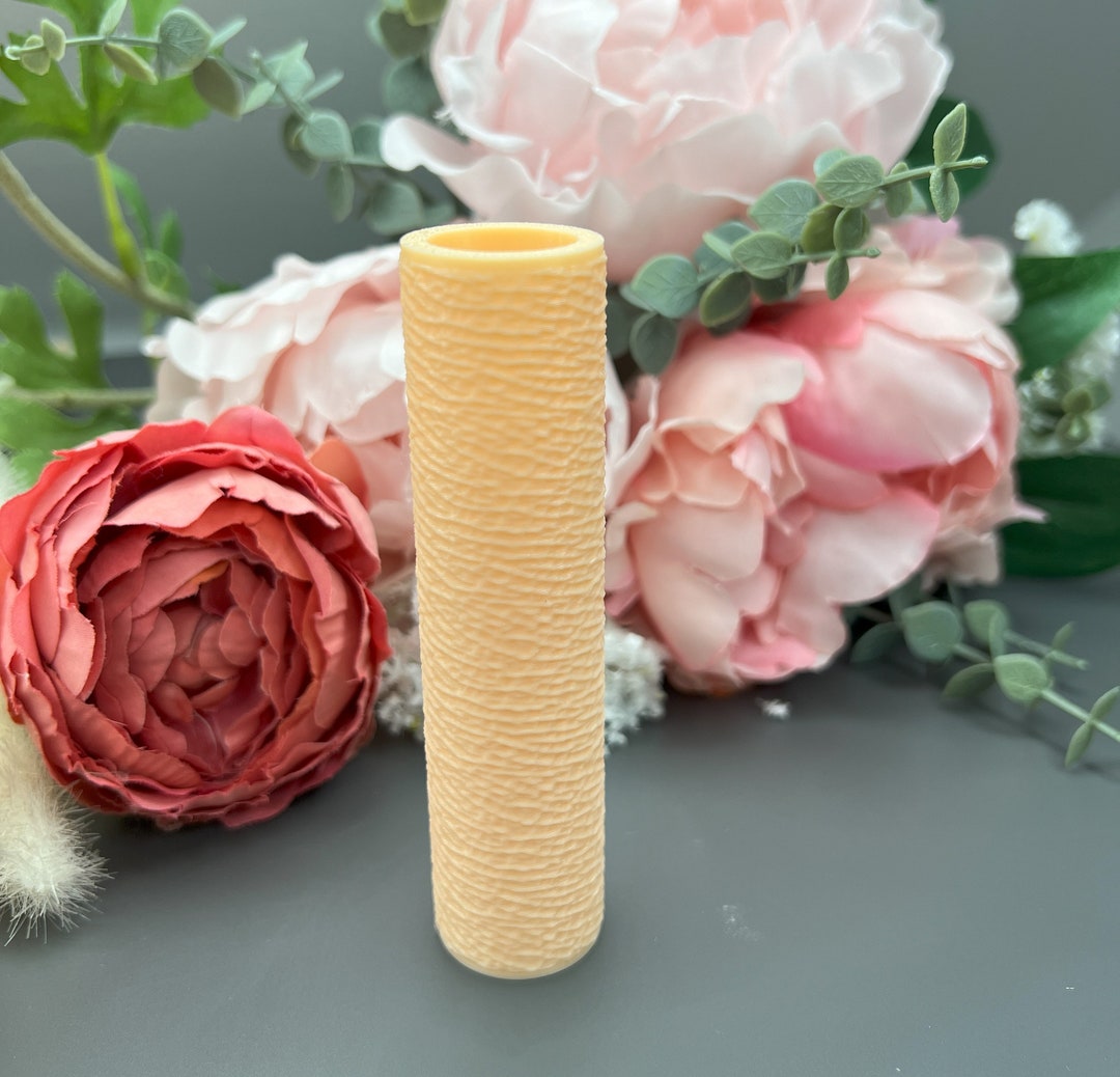 Leather Texture Roller 1_ Polymer Clay Tools_ Hand Roller_ Handmade ...