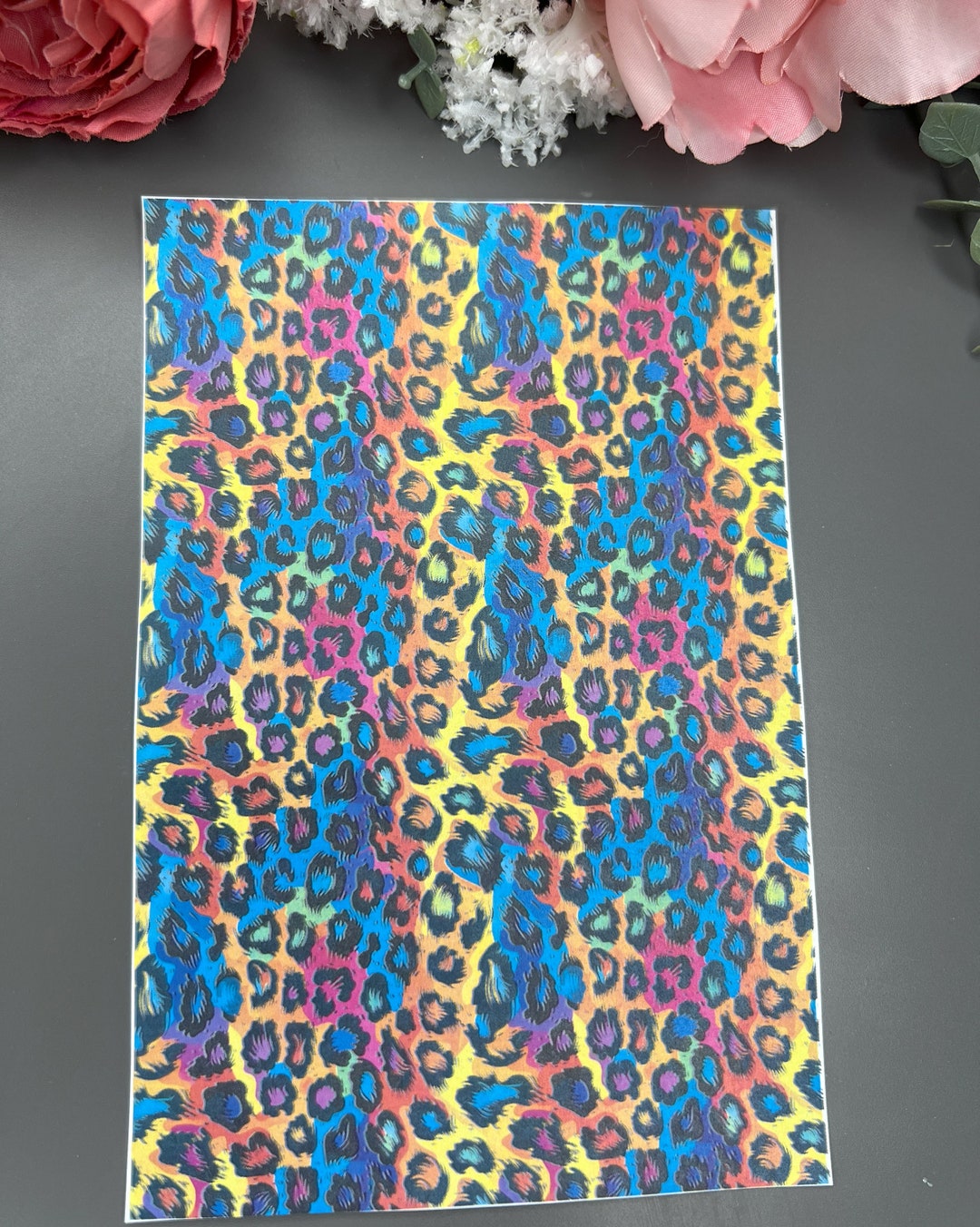 Leopard 2 Image Transfer Paper_ Clay Tools_ Water Soluble Paper_ Magic ...