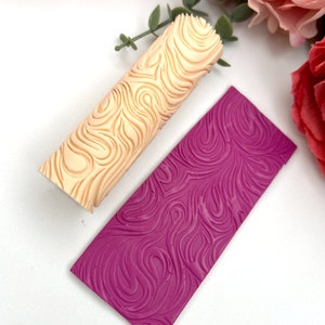 Polymer Clay Texture Roller 48 – Hand Roller for DIY Jewelry Making ...