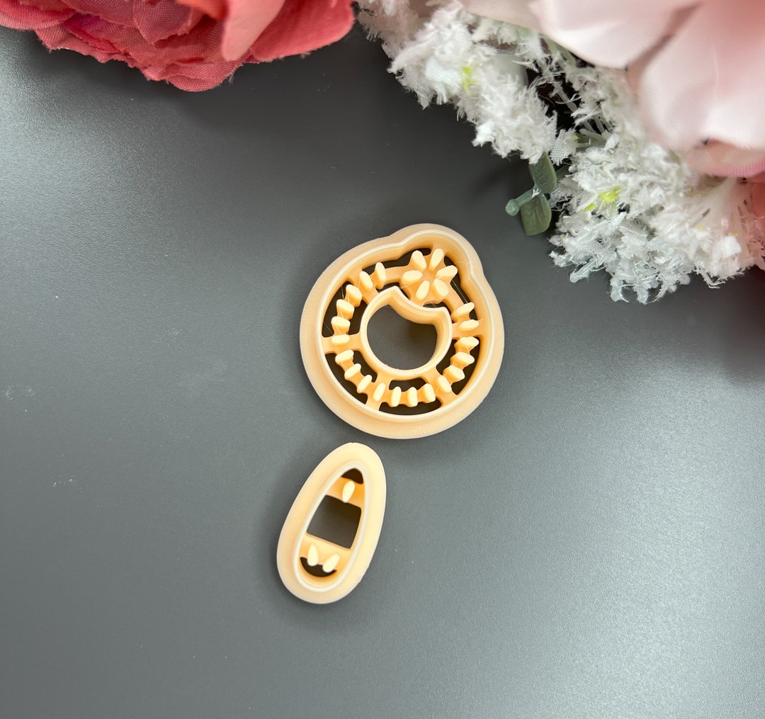 Ceramic Style Polymer Clay Cutters Set for Earring Making, Jewellery ...